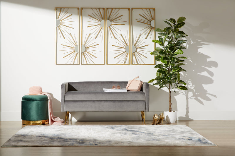 Cass Bench - Grey | The Brick