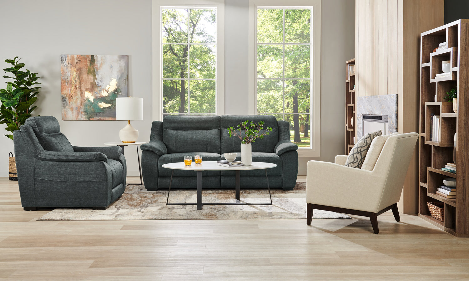 Cindy crawford grey couch store