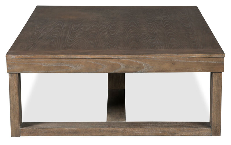 Jasper 56" Modern Coffee Table - Grey Brown - The Brick