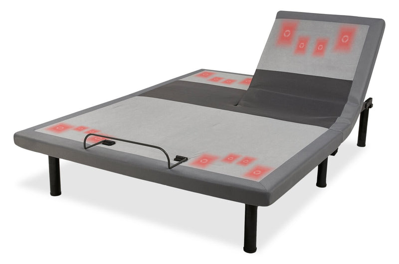 BEDGEAR Flex Split Head King Adjustable Base - The Brick