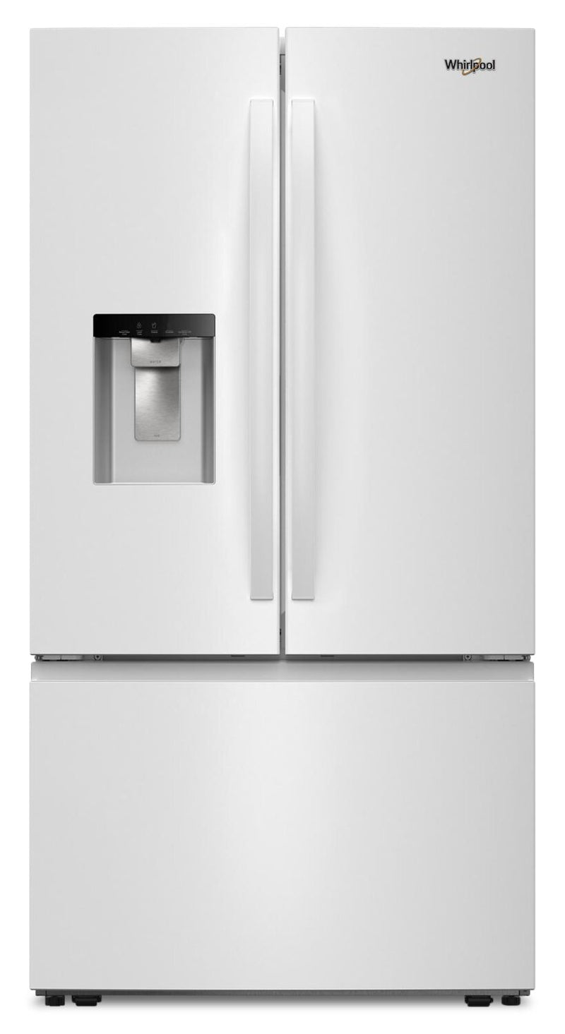 Whirlpool 36" 30 Cu. Ft. French-Door Refrigerator with Dual Ice Mak ...