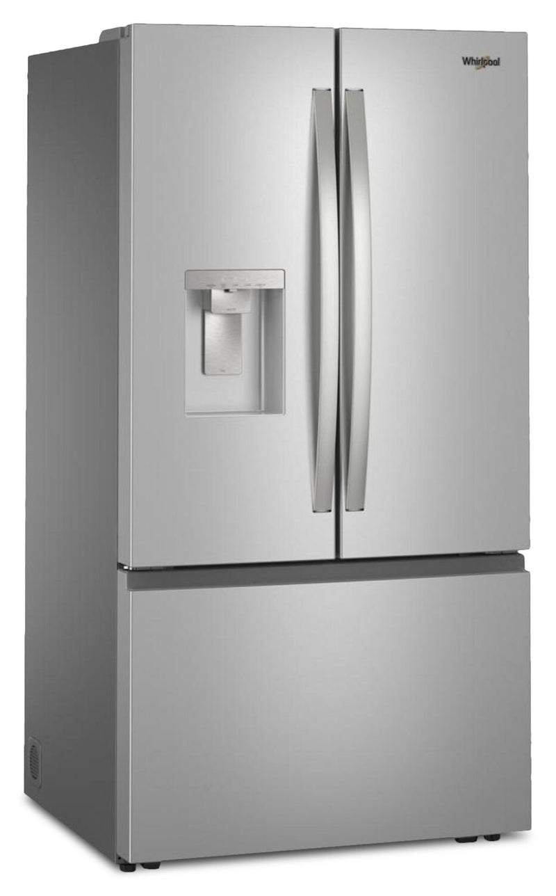 Whirlpool 36" 30 Cu. Ft. French-Door Refrigerator with Dual Ice Mak ...