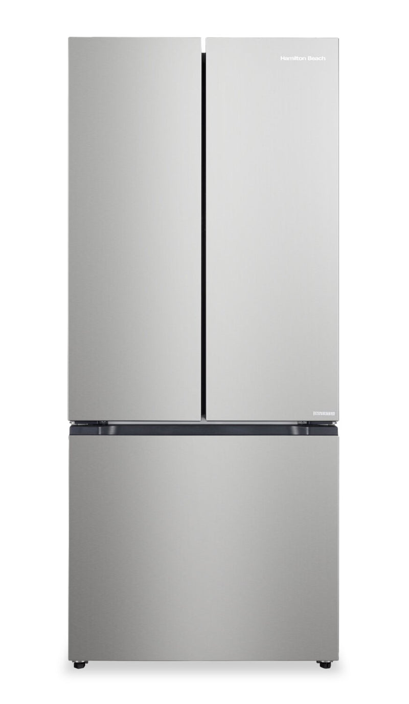 Hamilton Beach 30" 17.7 Cu. Ft French Door Refrigerator with Bottom ...