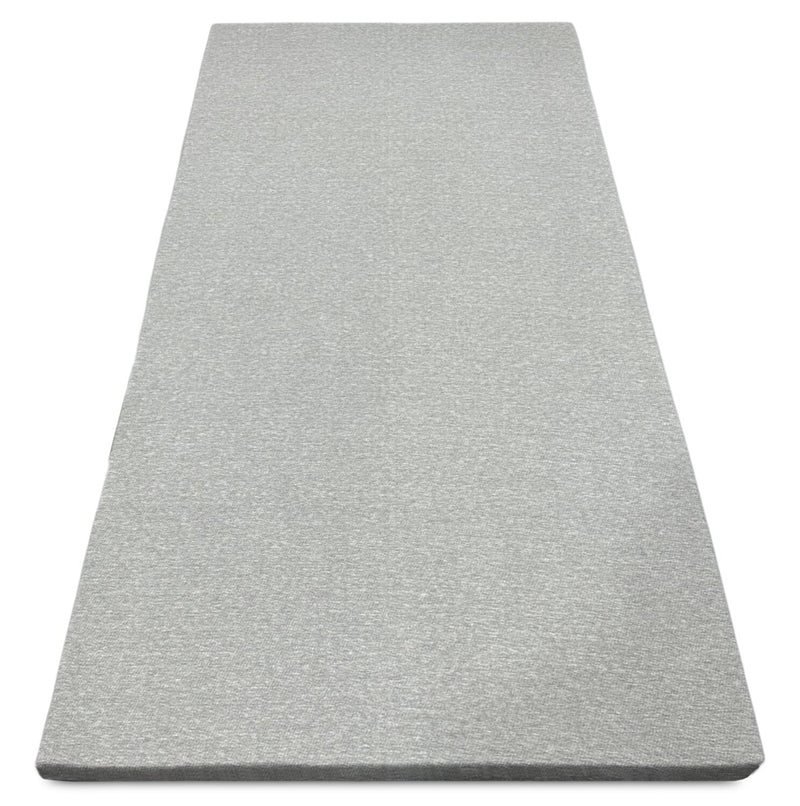 Large Memory Foam Sofa Bed Topper with Removable Zippered Cover - The Brick