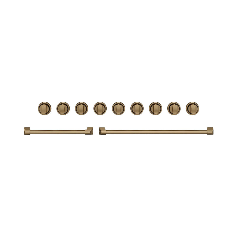 Thor Kitchen Handle and Knob Set for 48” Range in Brushed Bronze ...