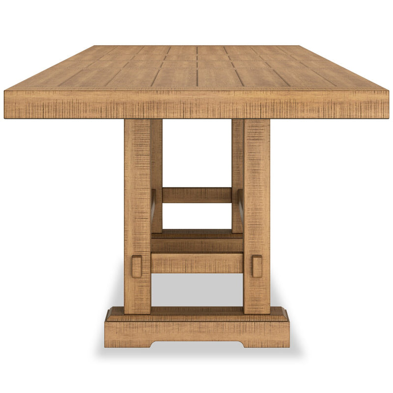 Archer Counter-Height Extension Dining Table, 72-108"W - Light Brown ...