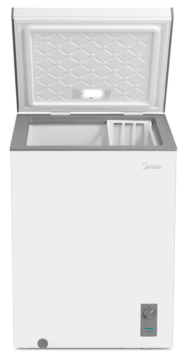 Midea 5 Cu. Ft. Convertible Chest Refrigerator-Freezer - MRC05M4CWW ...