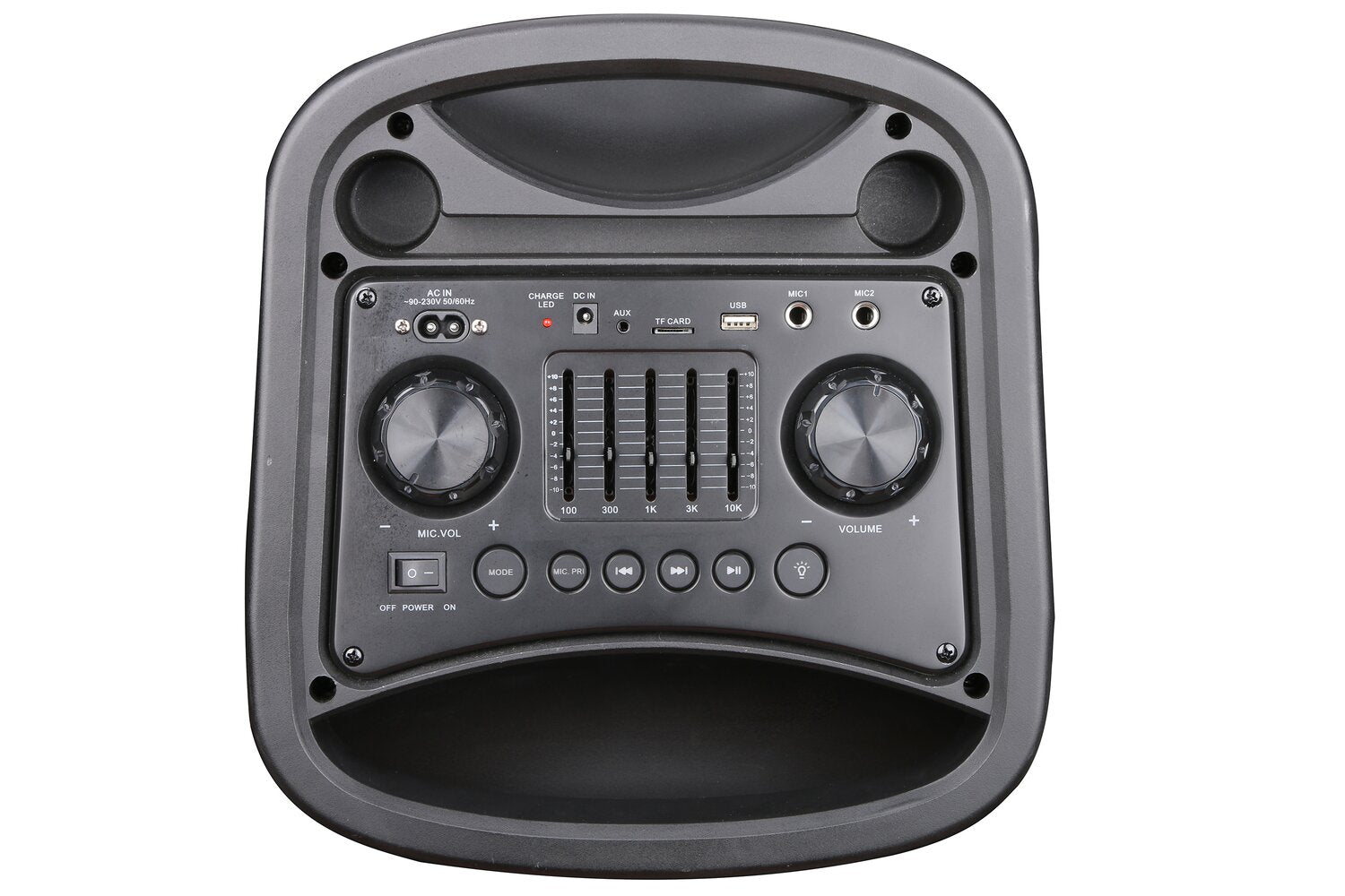 Proscan 2 x 10" Light Up Bluetooth Speaker with FM Radio | The Brick