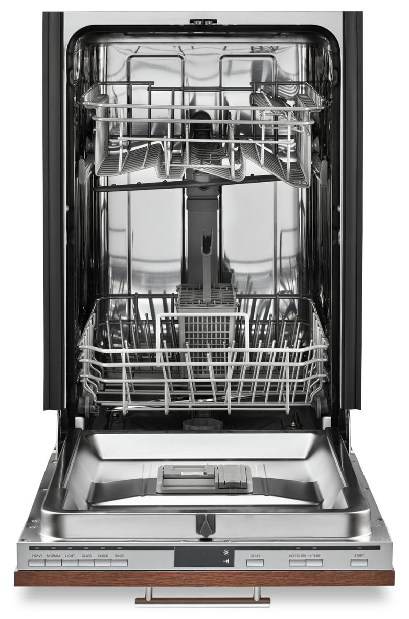 Whirlpool 18" 50 dBA Built-In Top-Control Dishwasher - Panel Ready ...