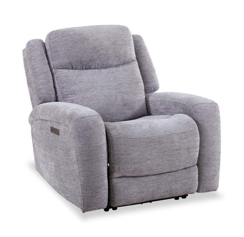 Atlantis 38" Fabric Power Reclining Chair with USB Port - Dove Grey ...