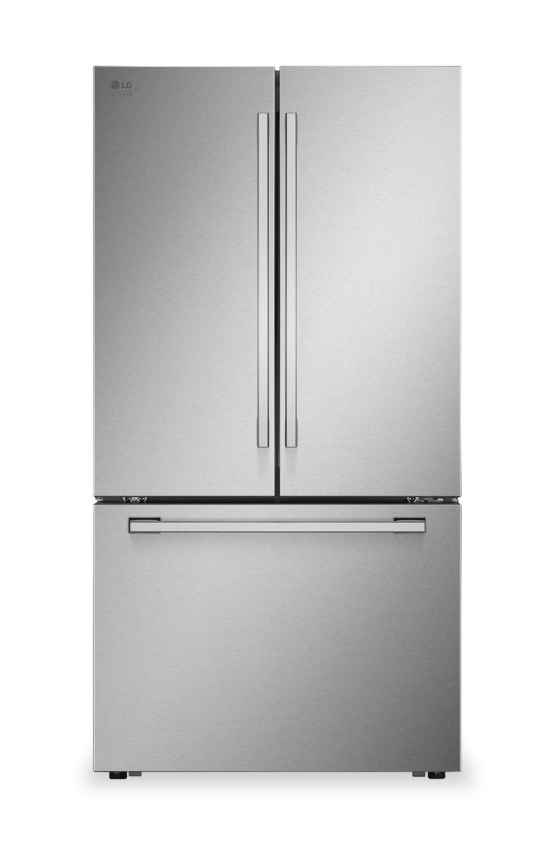 LG Studio 36" 27 Cu. Ft. Smart Counter-Depth MAX™ French-Door Refri ...