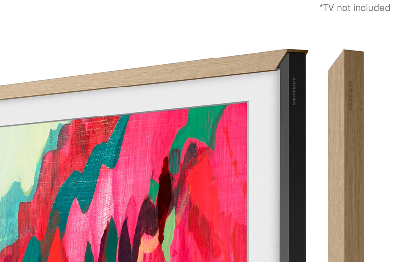 Samsung Customizable Bezel for 75" The Frame Pro TV - Modern Teak - The ...