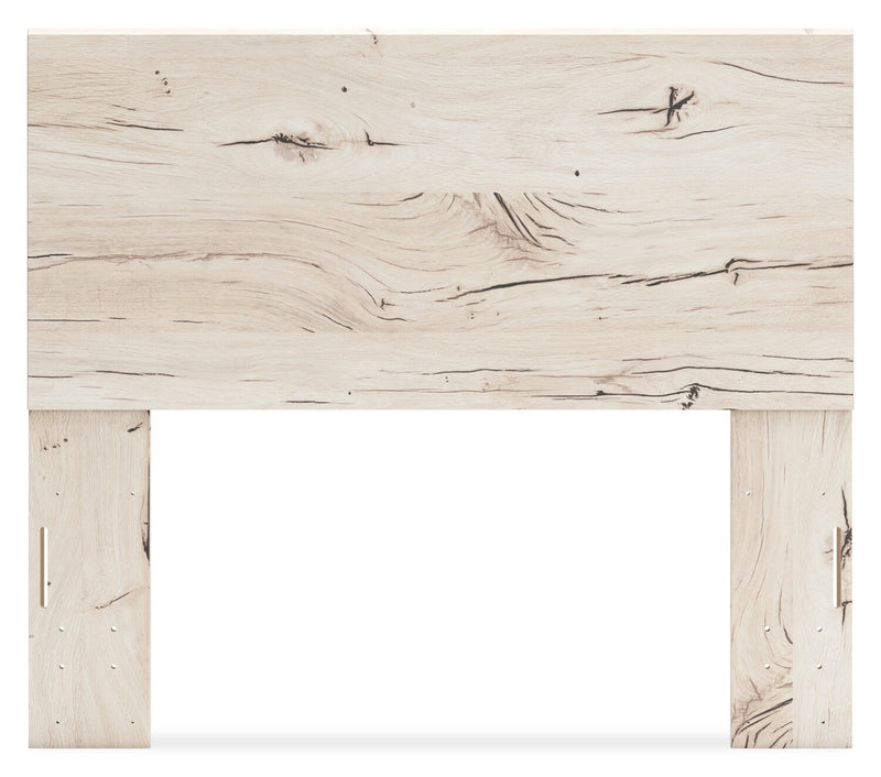 Derekson Panel Headboard, Rustic White - Full Size - The Brick