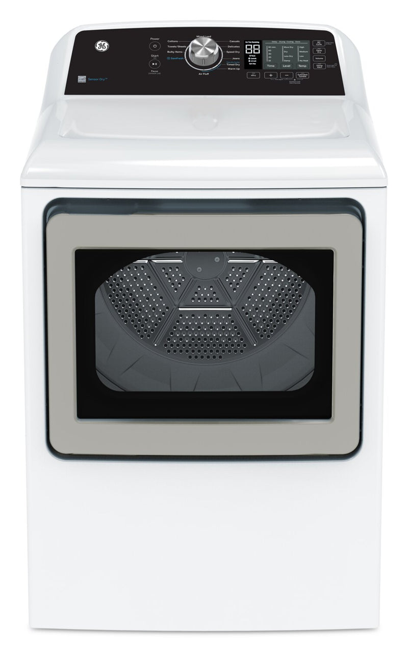 GE 7.4 Cu. Ft. Gas Dryer with SaniFresh Cycle - White - GTD68GBMRWS ...