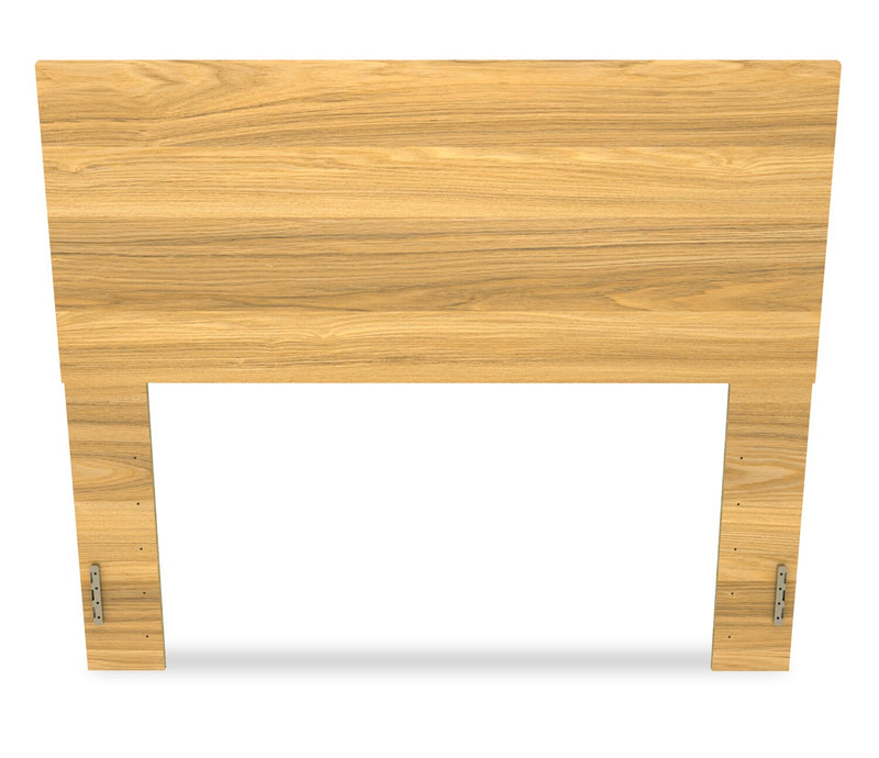 Riley Panel Bed with Headboard & Frame for Kids, Made in Canada, Na ...
