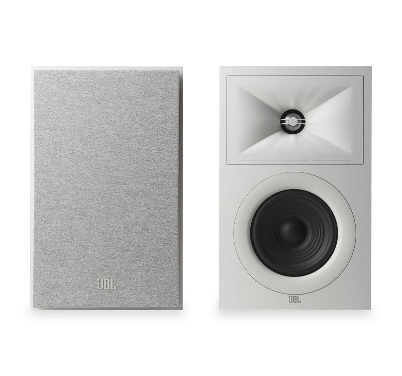 JBL Stage 250B 2-Way 5.25" Bookshelf Loudspeaker Pair - White (JBL2 ...