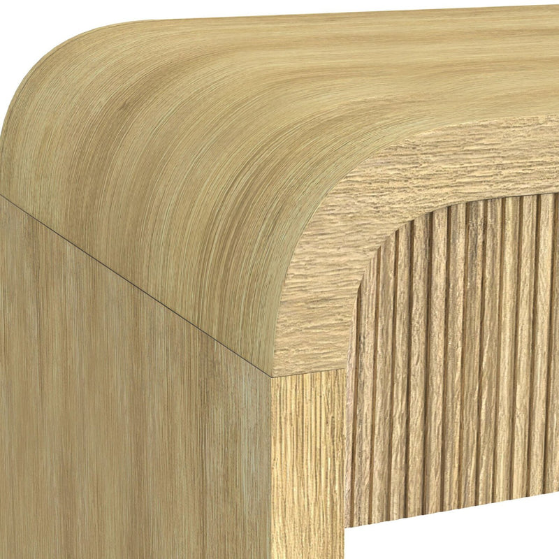 Scott Living Lenore 24” Modern End Table with Storage, Shelf and US ...