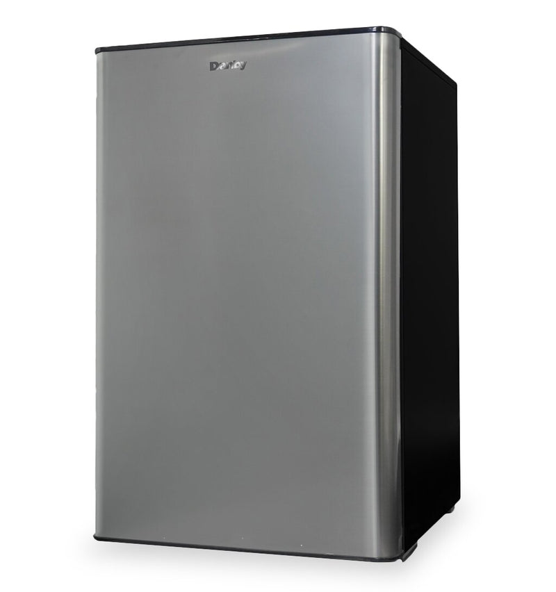 Danby 20.62" 4.4 Cu. Ft. Single-Door Mini Fridge - Stainless Steel ...
