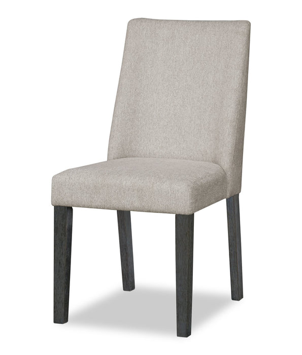 Emery Dining Chair with Polyester Fabric - Grey | The Brick