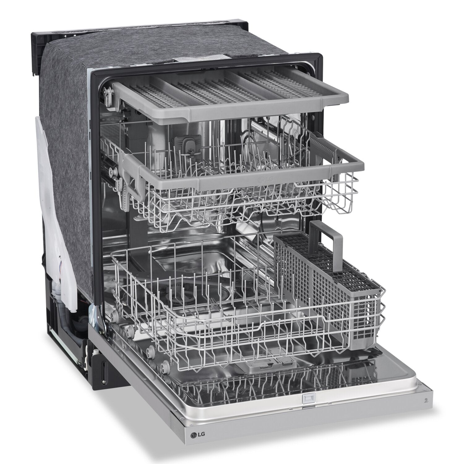 LG Front-Control Dishwasher with Third Rack and Dynamic Dry - LDFC3 ...