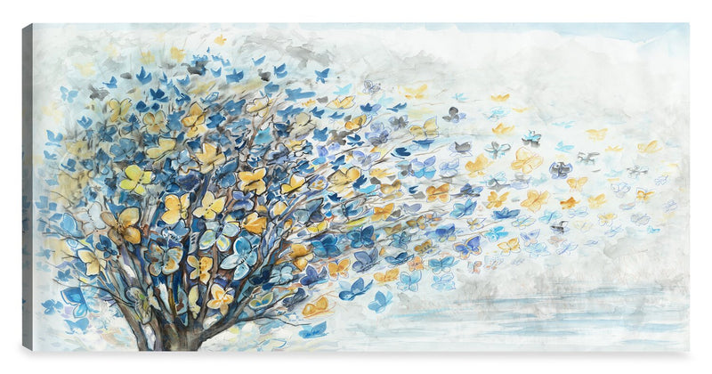 Butterfly Tree Canvas Artwork – 30" x 60" - The Brick