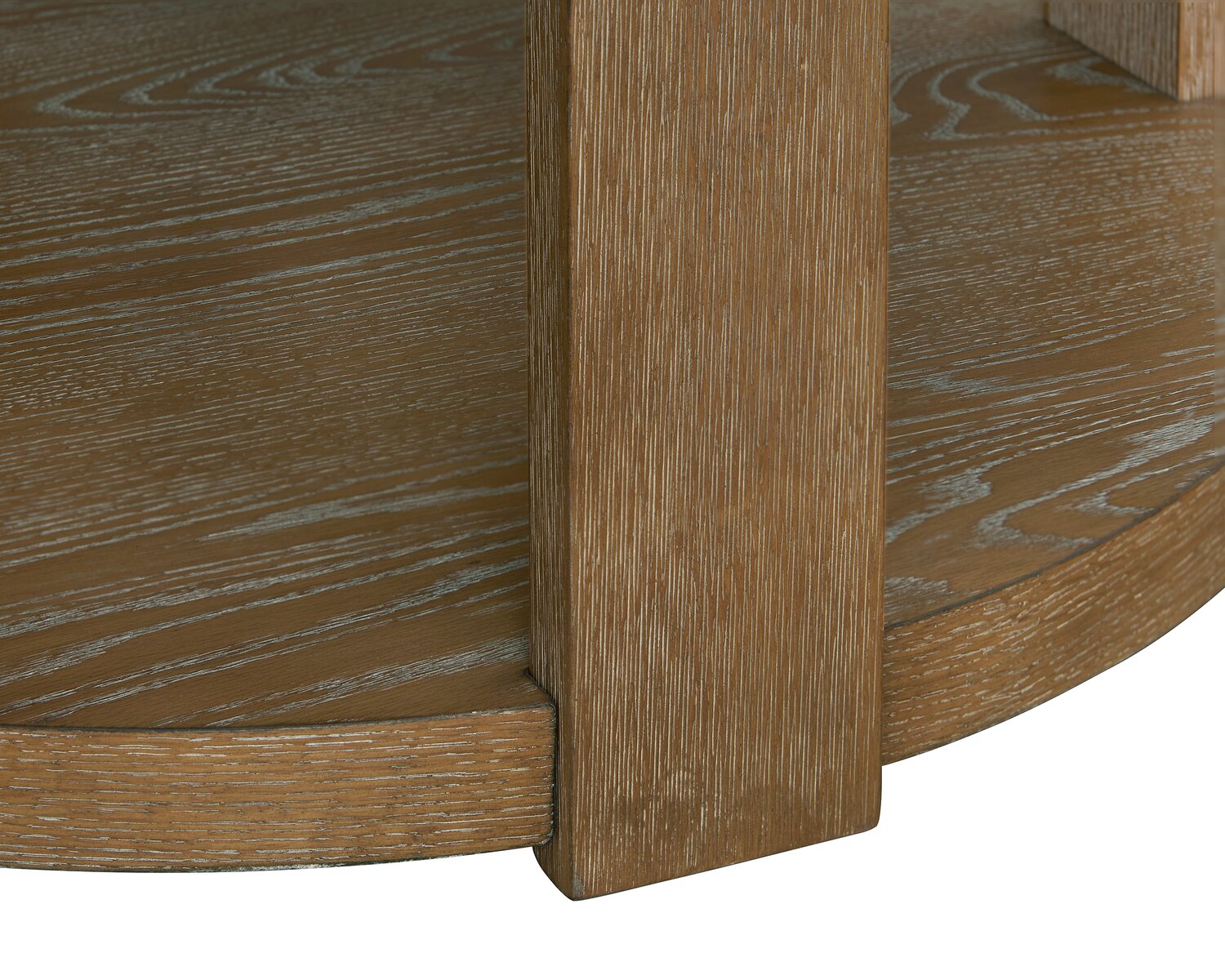Declan 31.5" Modern Round Coffee Table with Casters – Natural Wood ...