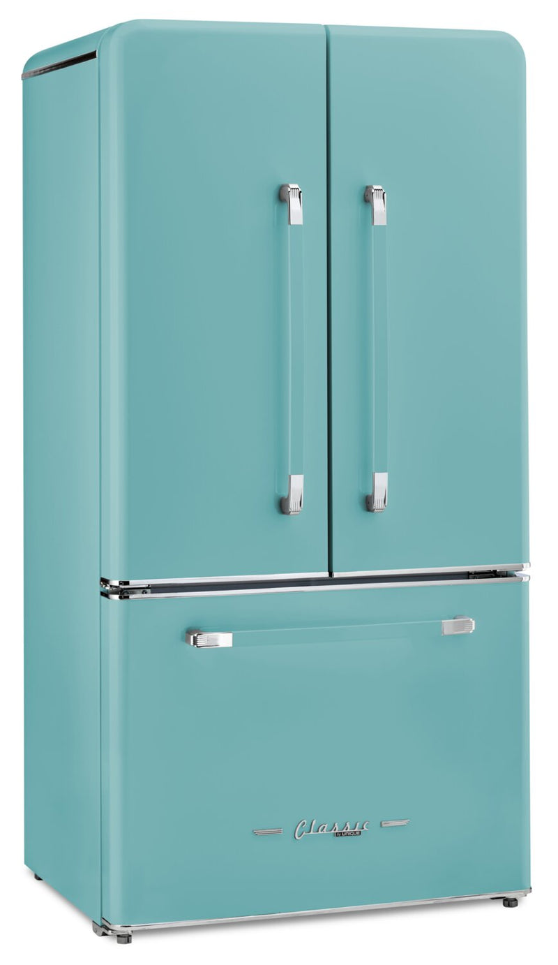 Classic Retro by Unique 36" 21.4 Cu. Ft. Counter-Depth Refrigerator ...
