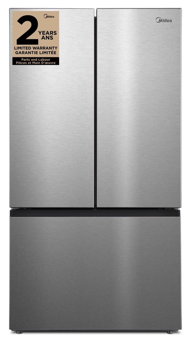 Midea 36" 26.5 Cu. Ft. French Door Refrigerator with AutoFill Pitch ...