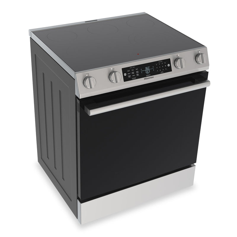 Hisense 30" 5.8 Cu. Ft. Electric Range with Air Fry and Steam Clean ...