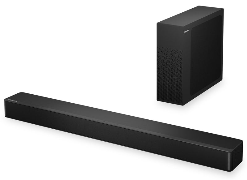 HISENSE HS2100 2.1 Channel 240W Soundbar with Wireless Subwoofer - The ...