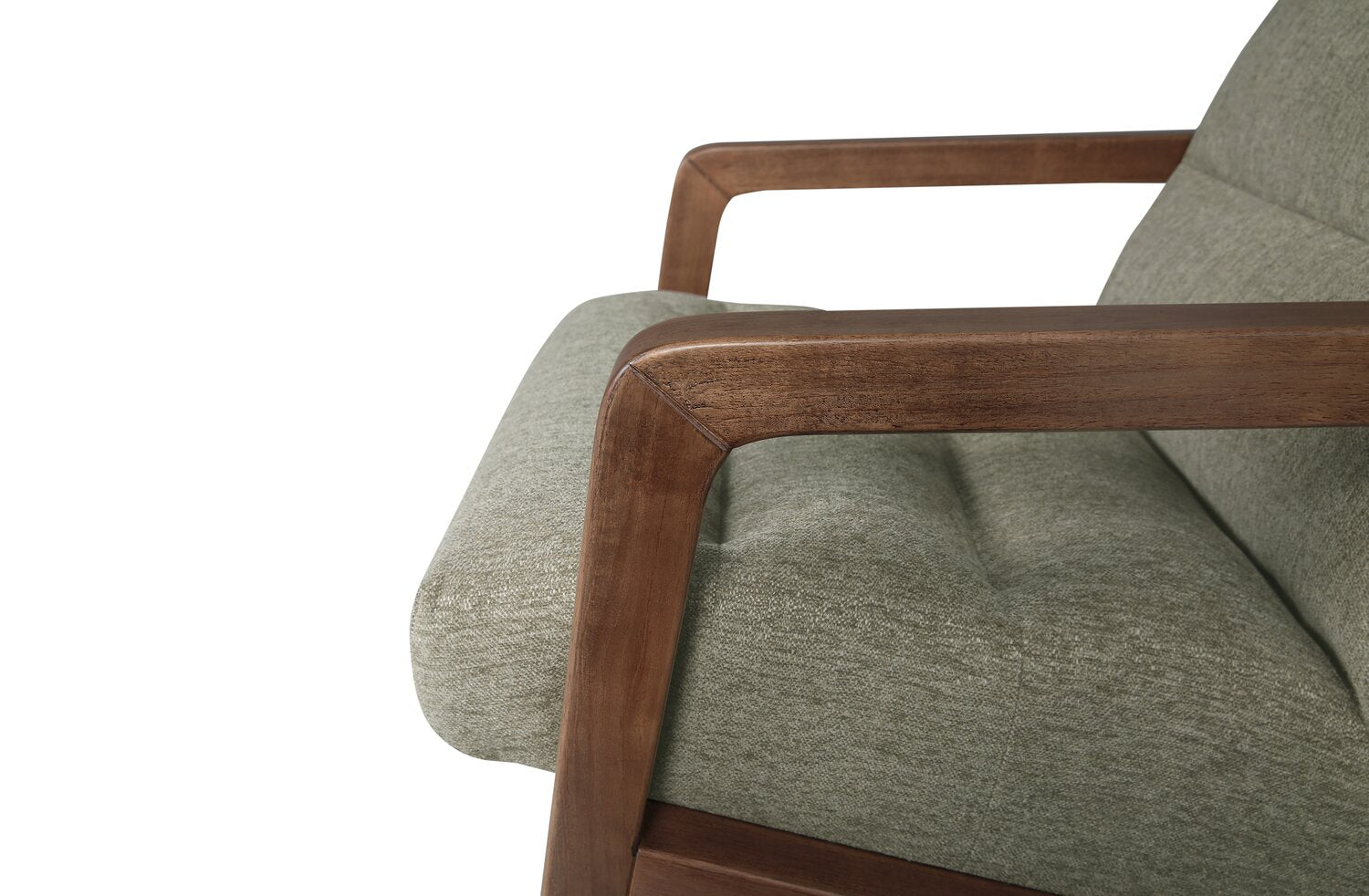 Cove 28" Chenille Fabric Accent Chair – Olive - The Brick