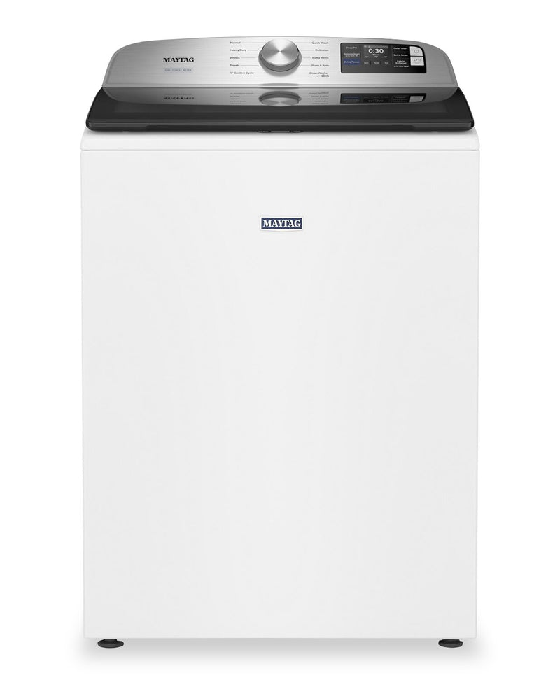 Maytag 6.0 Cu. Ft. Smart Top-Load Washer - White - MTW6205RW - The Brick