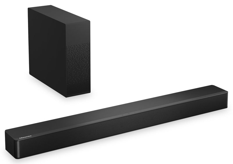 HISENSE HS2100 2.1 Channel 240W Soundbar with Wireless Subwoofer - The ...