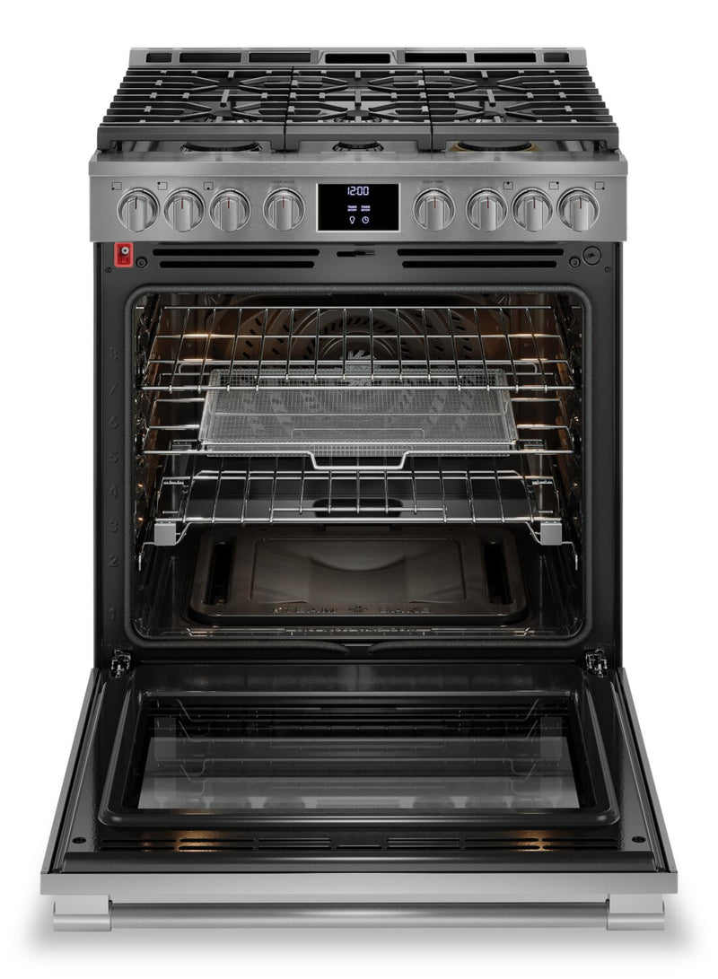 Frigidaire Professional 6 Cu. Ft. Gas Range With Total Convection a ...