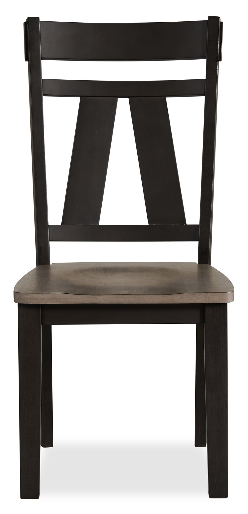 Zao Dining Chair, Wood, Melamine - Brown - The Brick