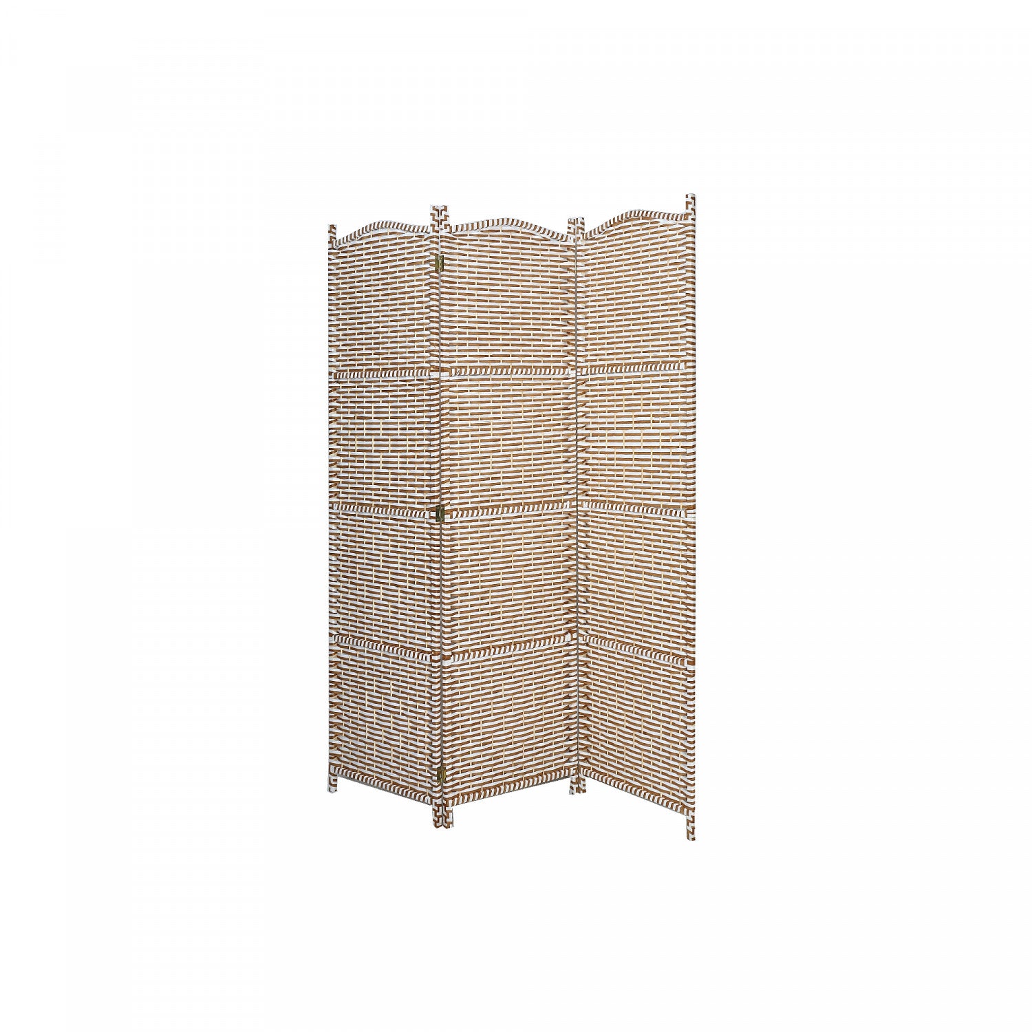 3 Panel Woven Bamboo Screen Reese - The Brick
