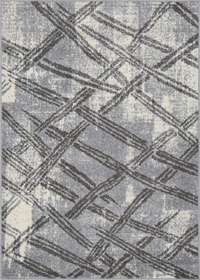 Saveh Brk Lat Grey 3x5 Area Rug - The Brick