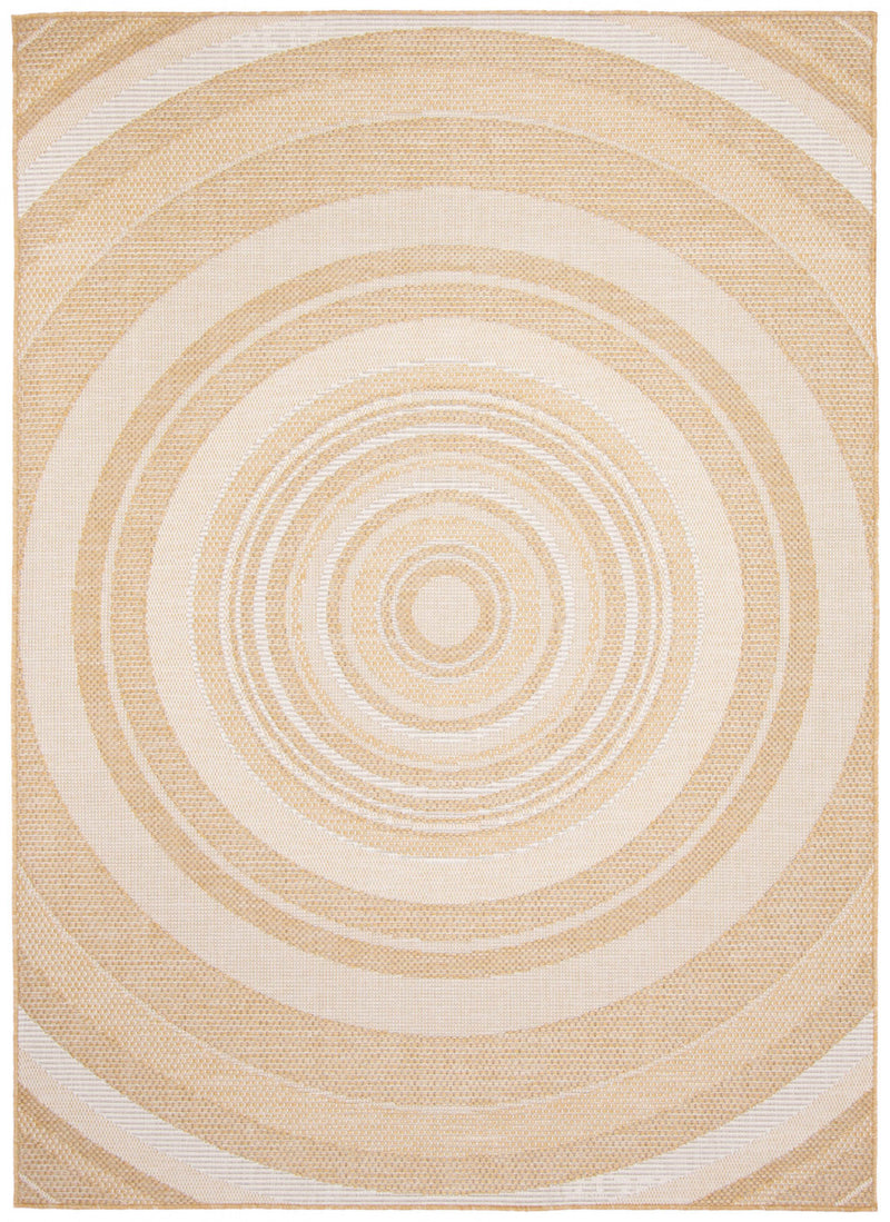 Neisha Modern Gold Rug 5'3" X 7'3" Area Rug - The Brick