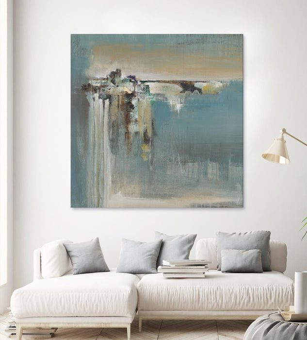 "Fragmented Fields" Giant Art 72x72 Wall Art - The Brick