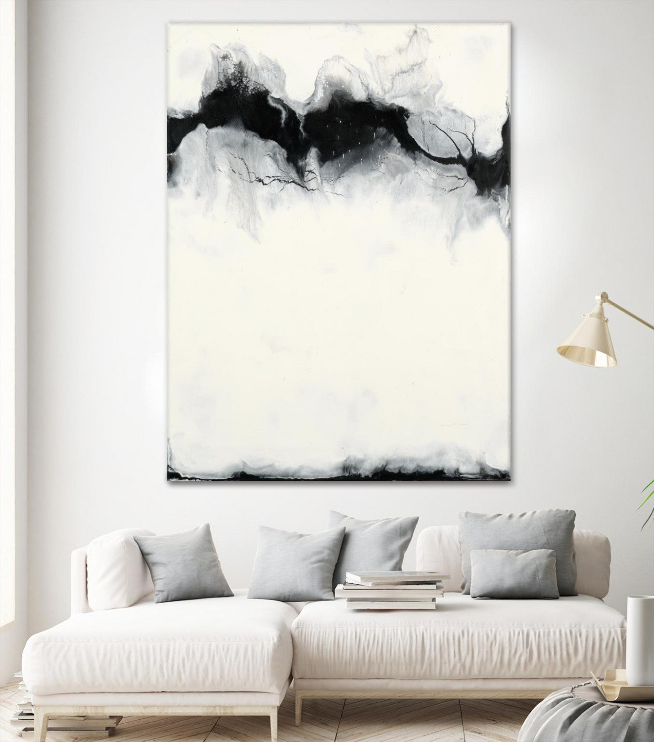 "Perspicacious" Giant Art 72x54 Wall Art - The Brick