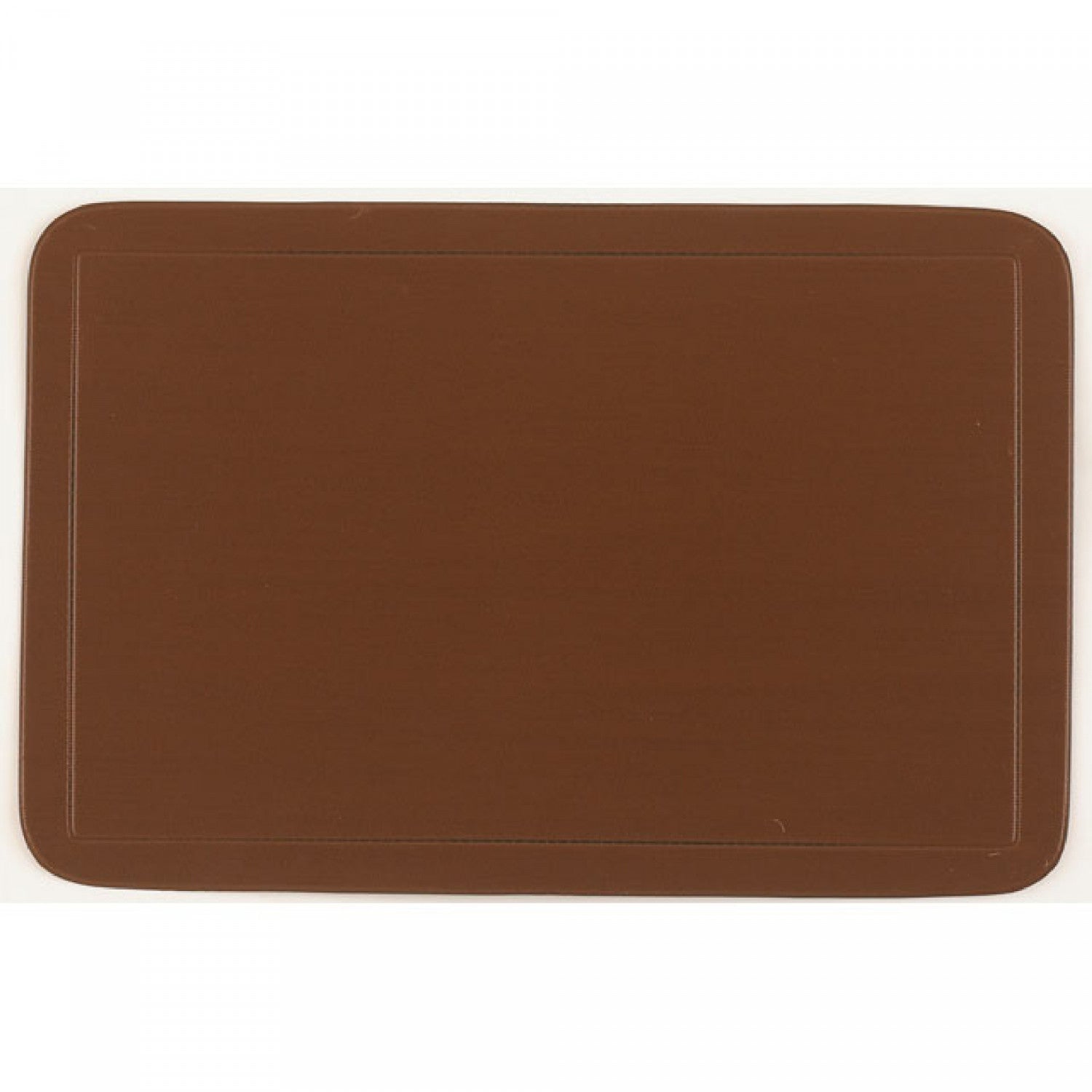 Plastic Placemat Chocolate - Set of 12 - The Brick