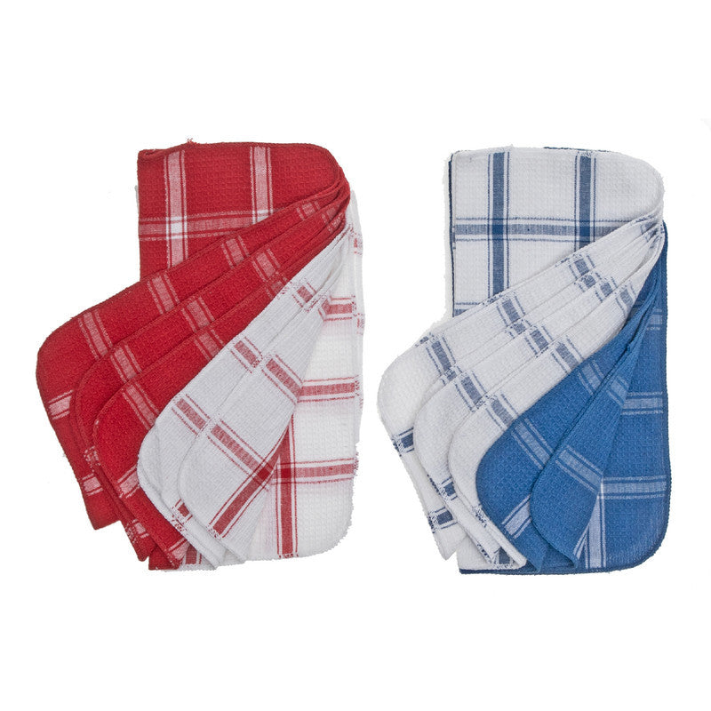 6 Pack Waffle Dish Cloths - Set of 2 Kitchen Linen | The Brick