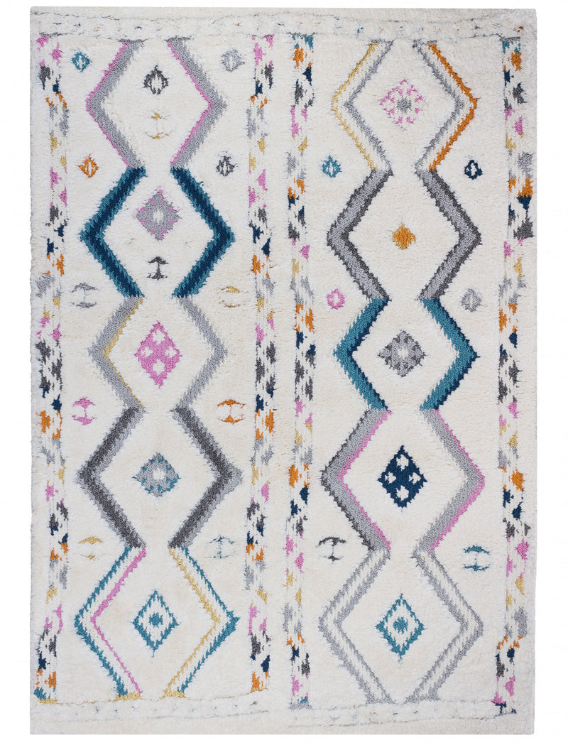Lola Chevron 3x5 Area Rug - The Brick