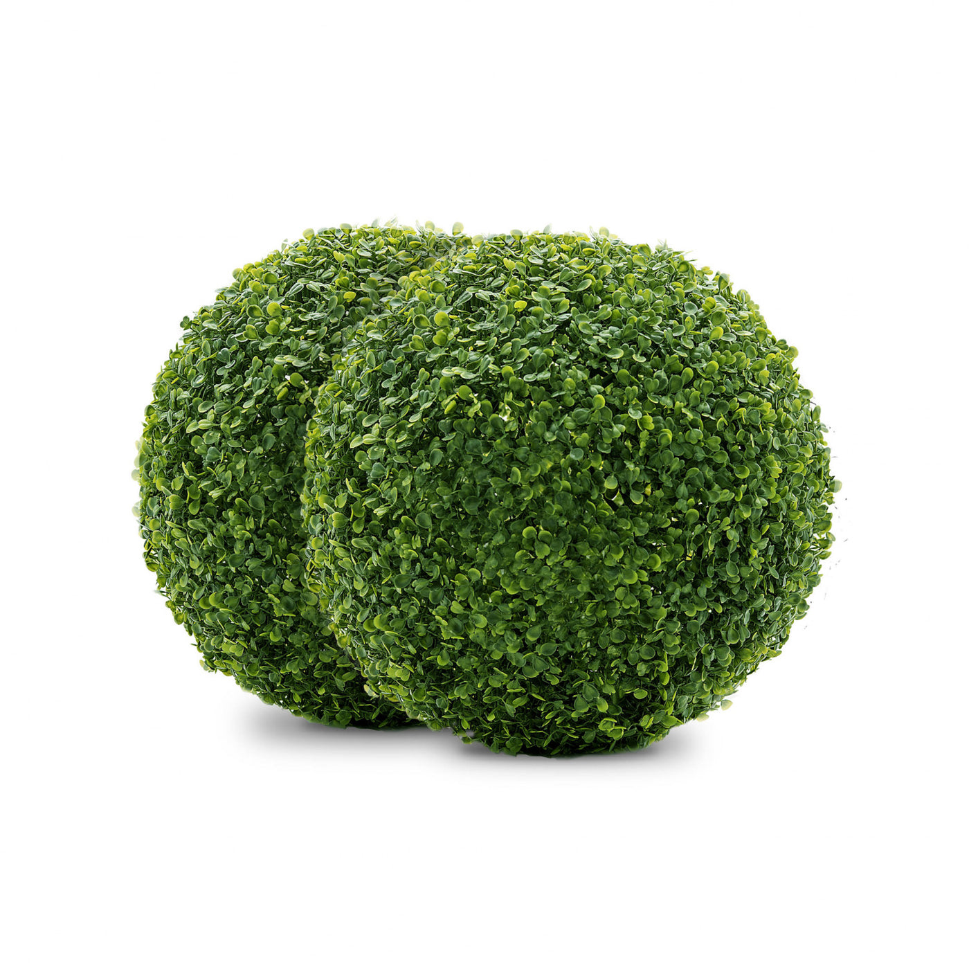 Artificial Boxwood 11" Foliage Ball 2 Pieces | The Brick