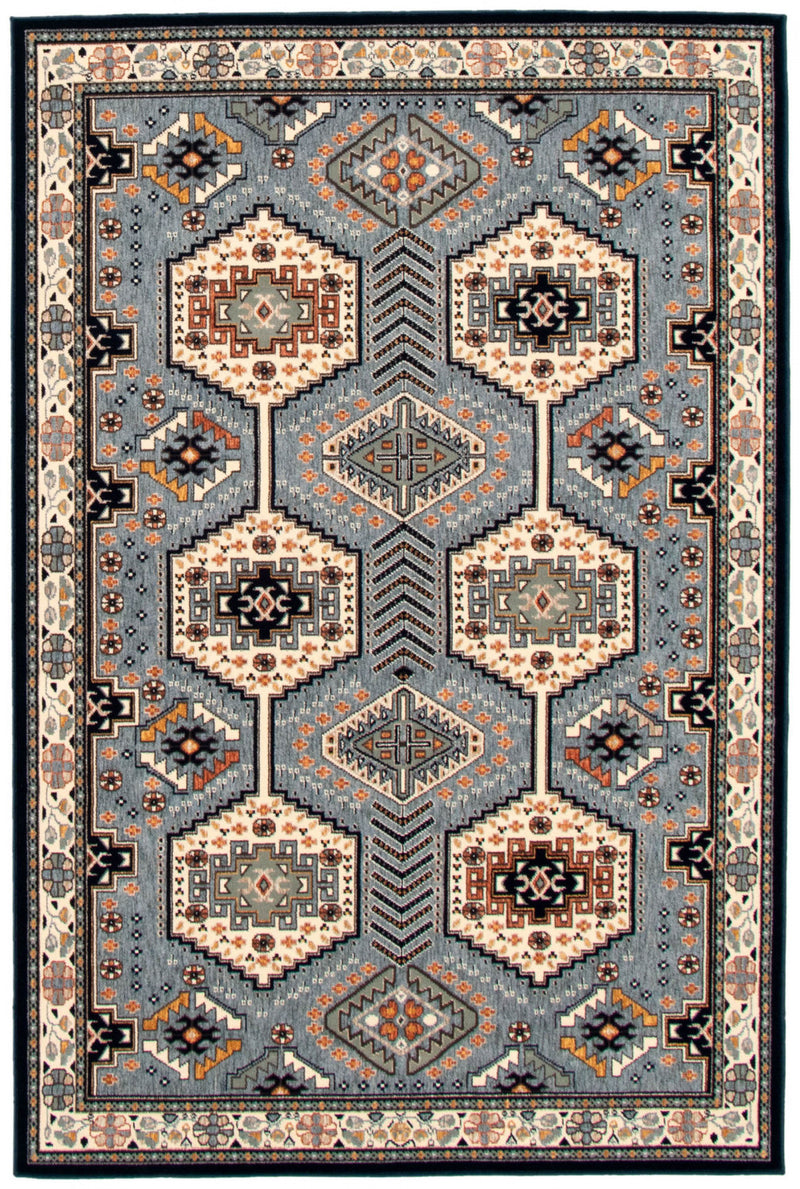 Enola Grey-Ivory Area Rug - 7'10" x 10'2" - The Brick
