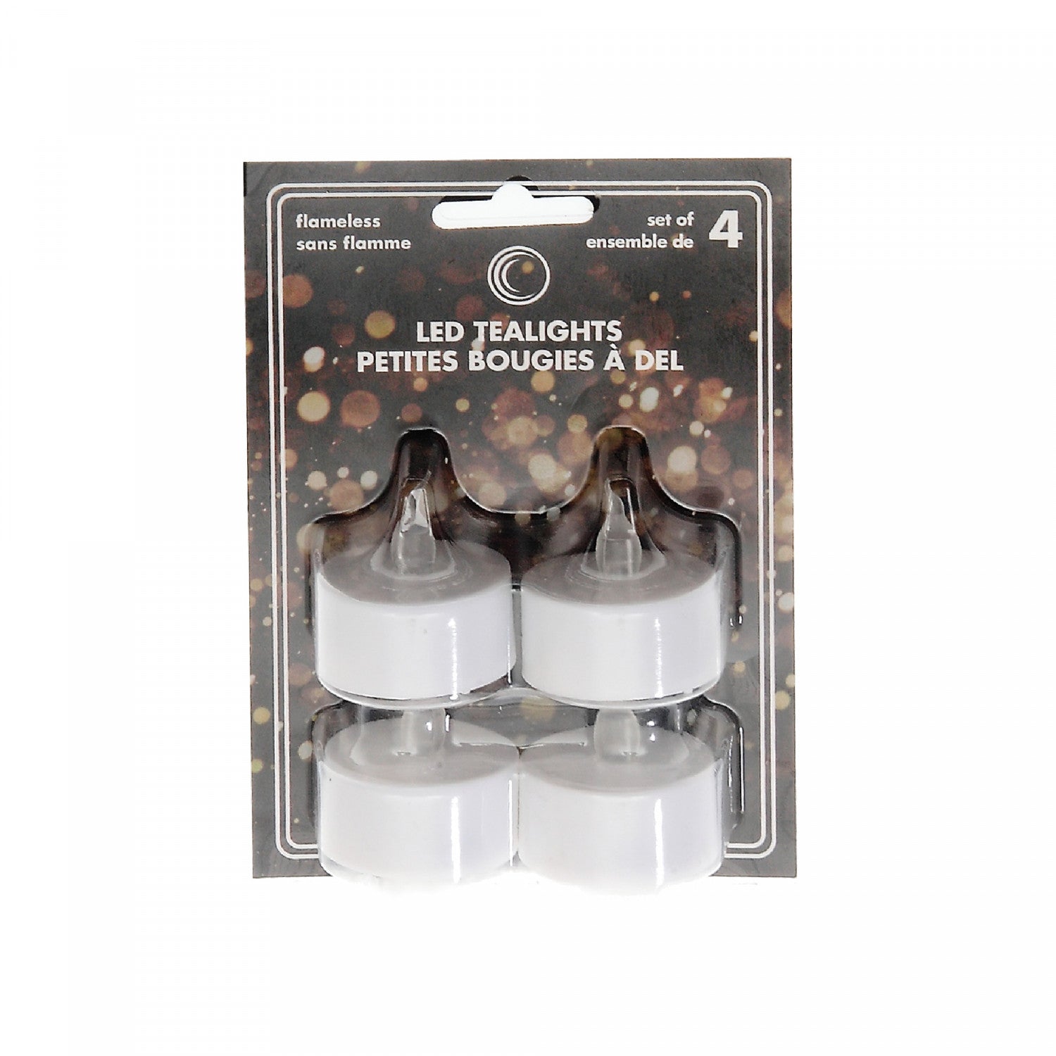 LED 4pk White Tealight Warm Light - Set of 2 Candle - The Brick