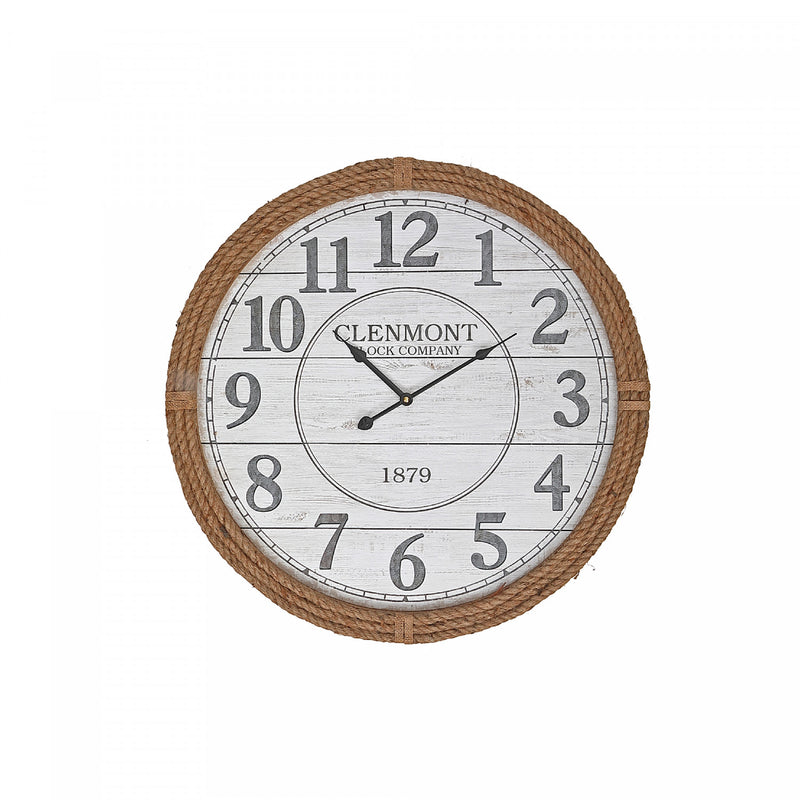 Round Rope Wall Clock - The Brick