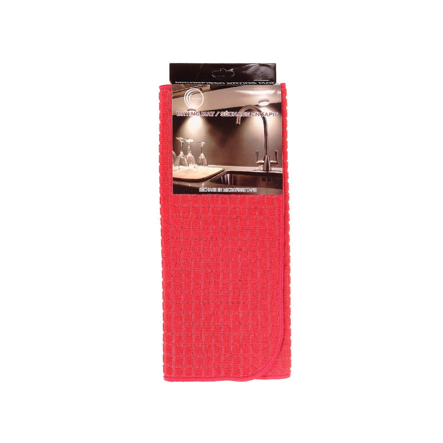 Microfibre Drying Mat Red - Set of 2 | The Brick