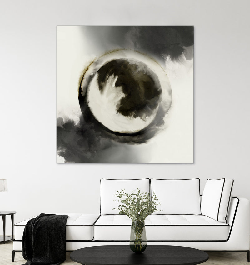 "Smokey Circumference" Giant Art 54x54 Wall Art - The Brick