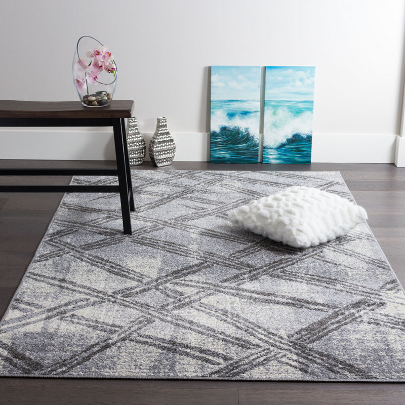 Saveh Brk Lat Grey 3x5 Area Rug - The Brick